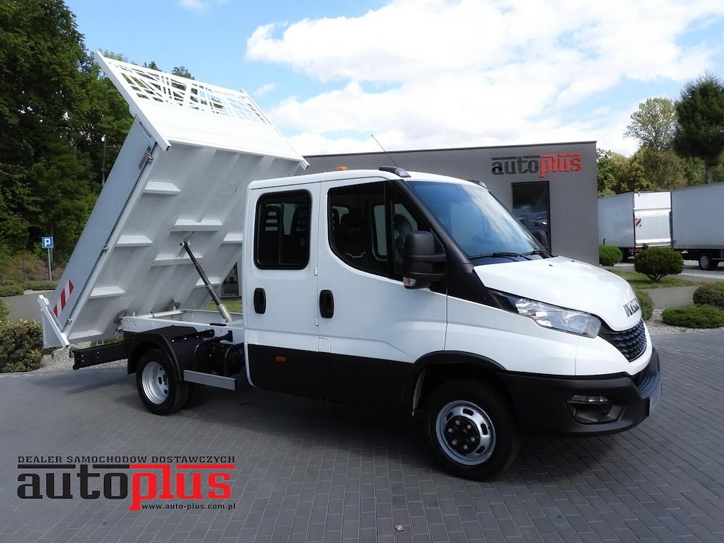 IVECO DAILY 35C16 WYWROTKA PODWÓJNA KABINA DOKA 6 MIEJSC TEMPOMAT NAWI kamion kiper < 3.5t