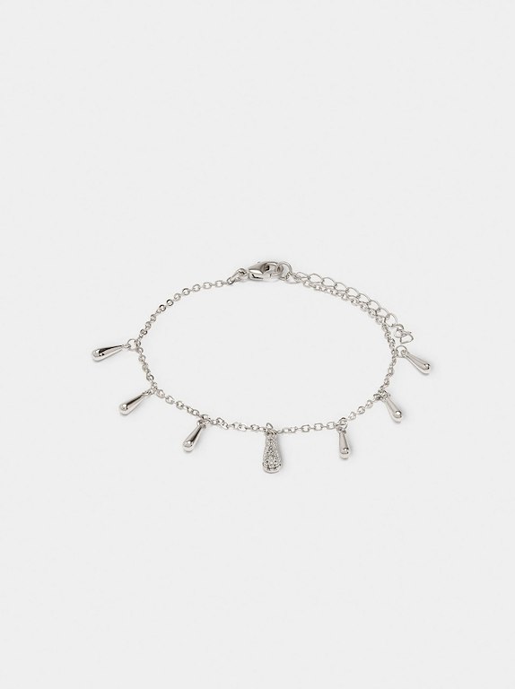 BRACELET TEARDROP CUBIC ZIRCONIA