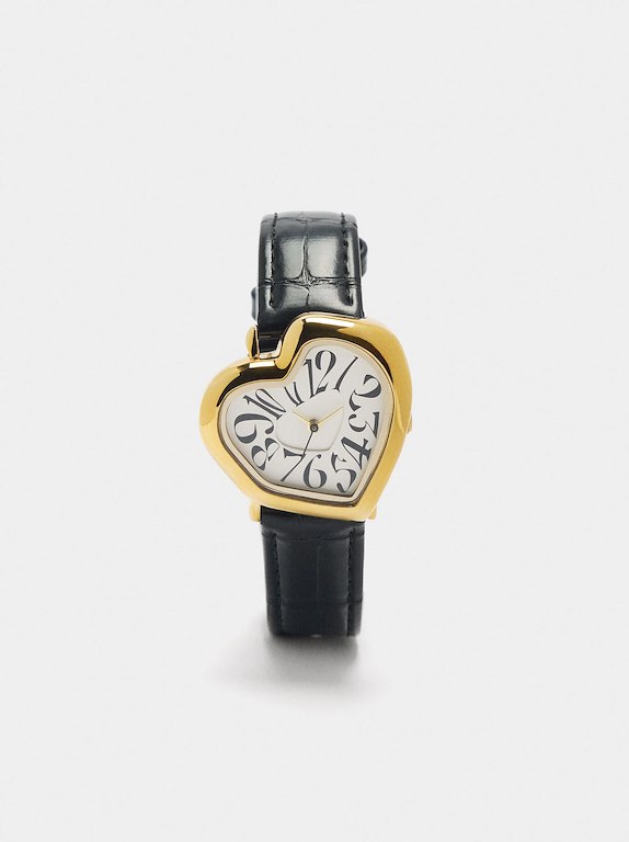 HEART-SHAPED DIAL WATCH