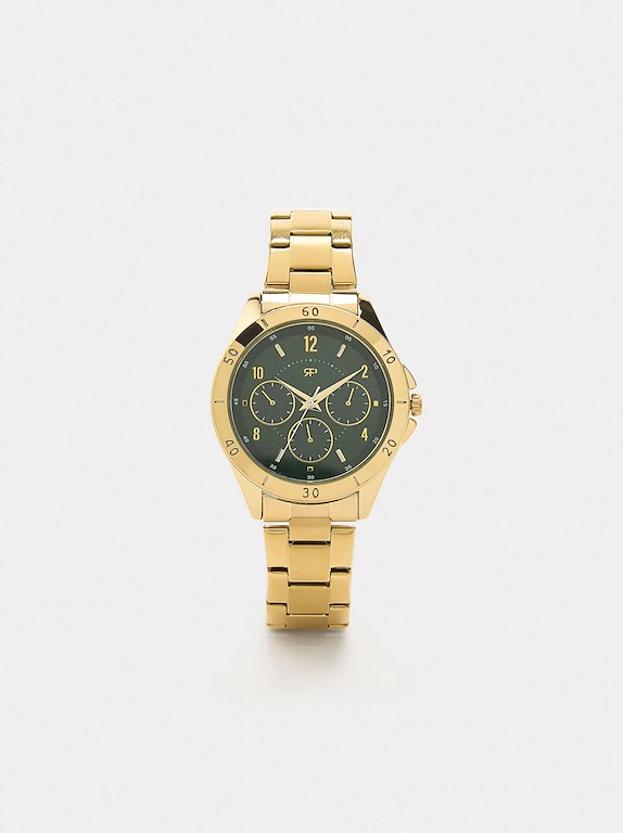 WATCH WITH STAINLESS STEEL WRISTBAND