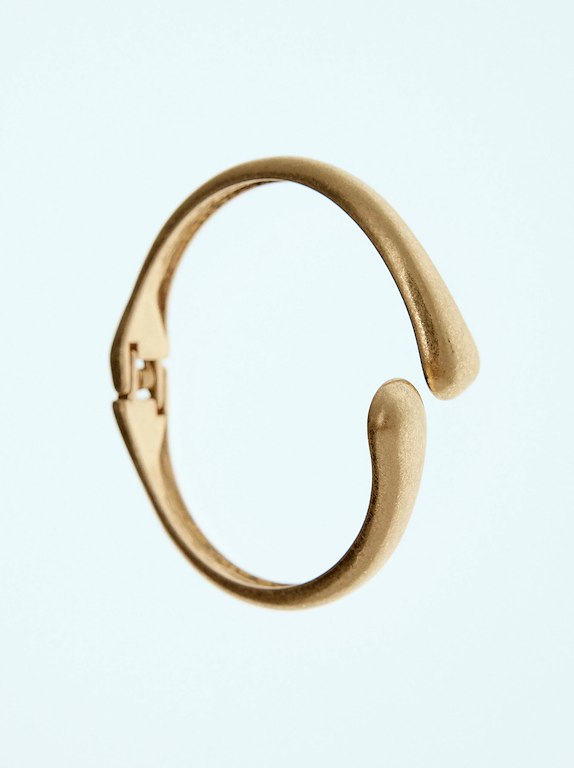 OPEN CROSSED BRACELET