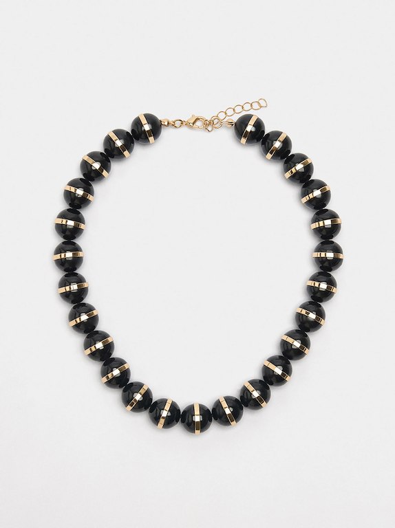 SHORT NECKLACE WITH BEADS