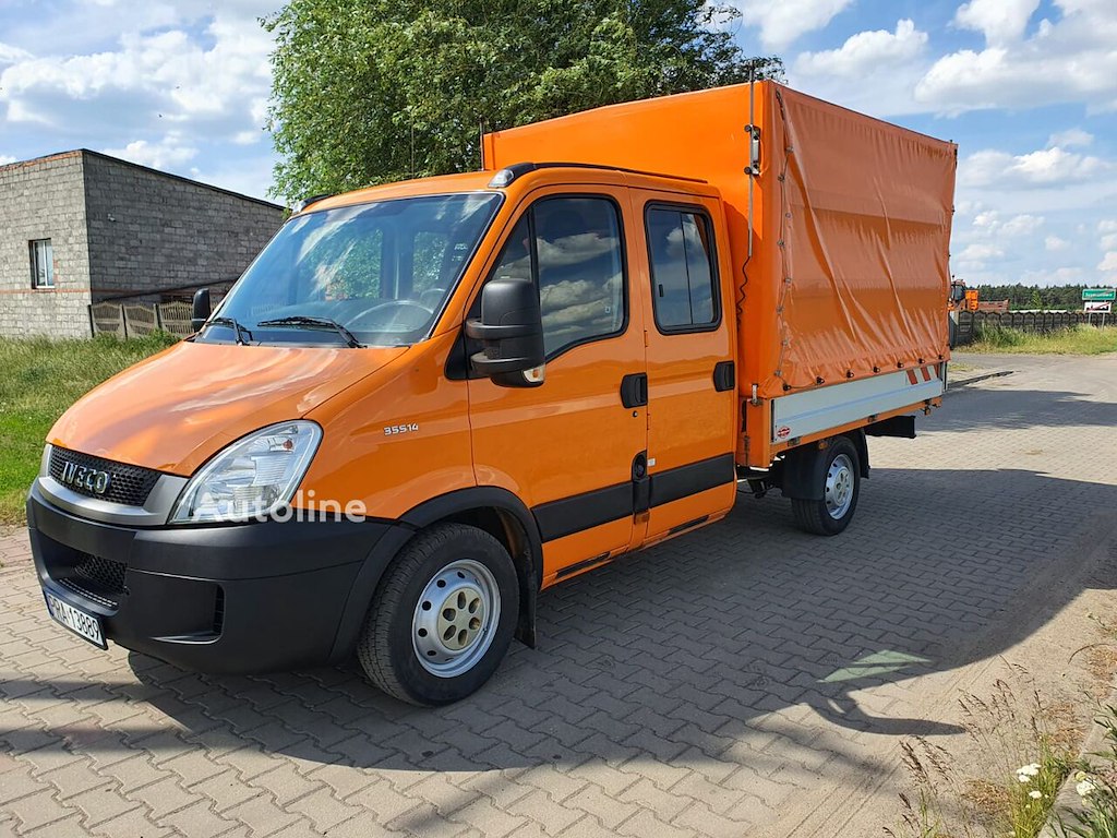 IVECO Daily 35 S 14. Silnik po remoncie. kamion s ravnom platformom < 3.5t