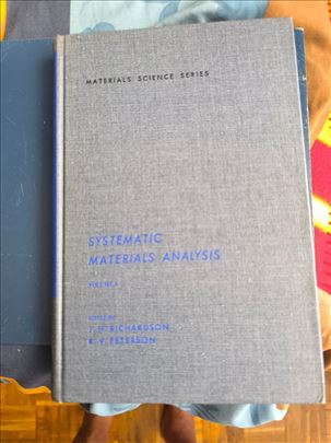 Richardson, SYSTEMATIC MATERIALS ANALYSIS