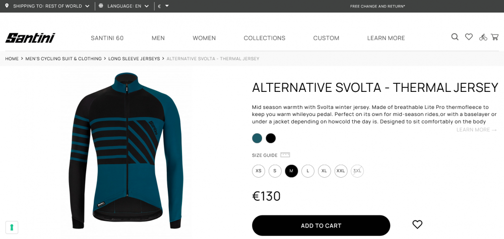 Santini ALTERNATIVE SVOLTAS