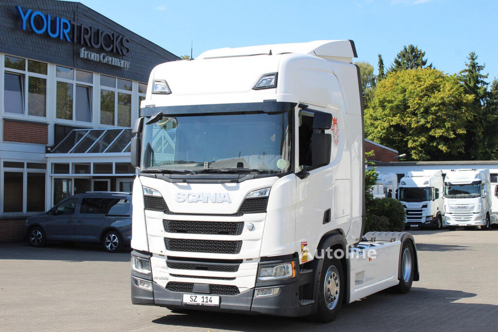 Scania R 500 Retarder LDWS Kühlbox 2 Tanks Navi tegljač