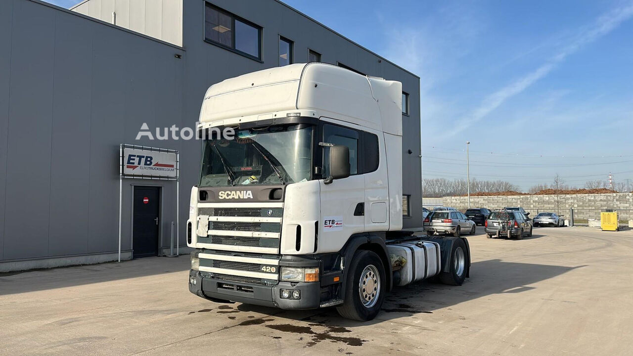 Scania 124-420 Topline (MANUAL GEARBOX / BOITE MANUELLE) tegljač