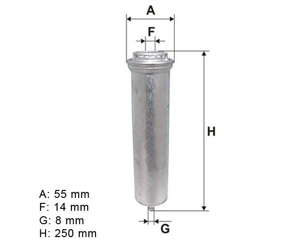 Filter goriva MFilter DF3547 - PP976/5 - F026402085 - CFF100424 - KL579D