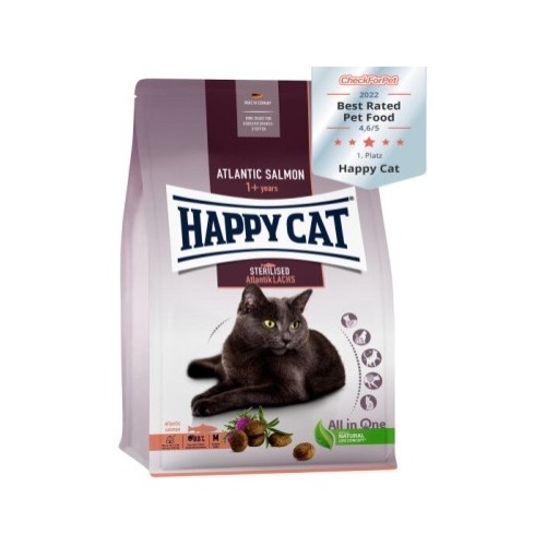 Happy cat za sterilisane mačke jagnjetinja 10kg