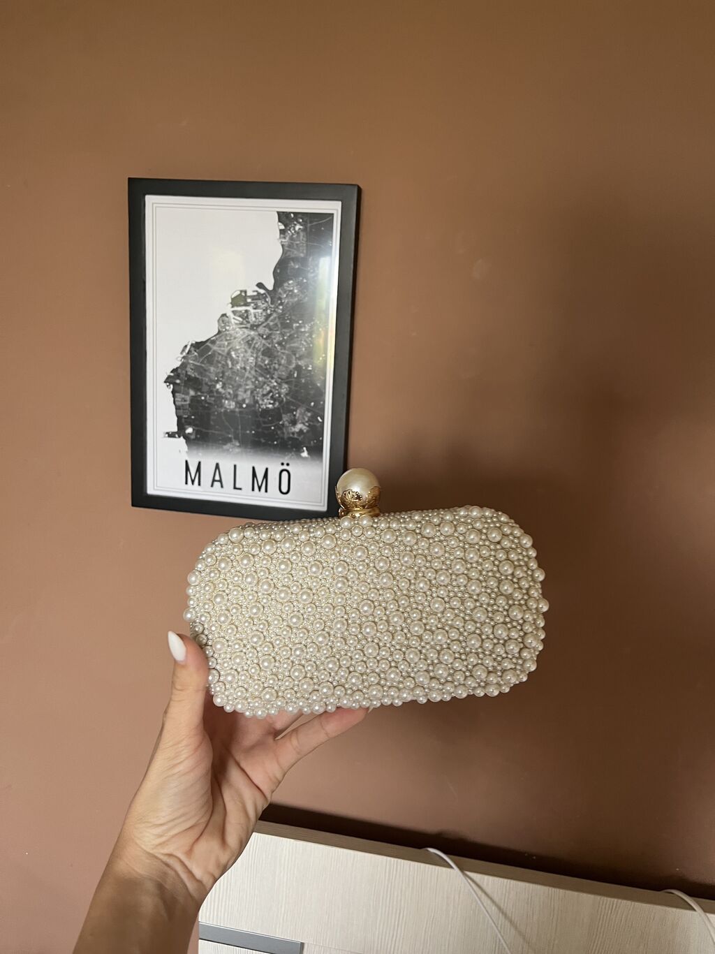 Elegantna torbica, Handmade, Materijal: Plastika
