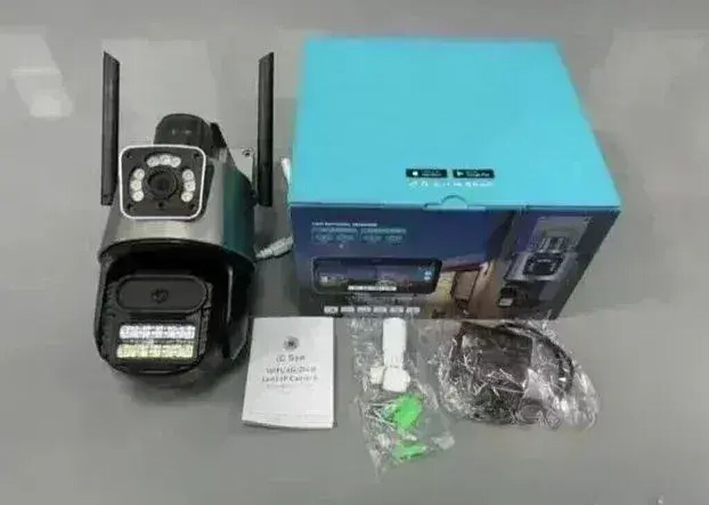 PTZ 4K Kamera sa ZOOM Opcijom, Sirenom i 2 Sočiva Dobrodošli u