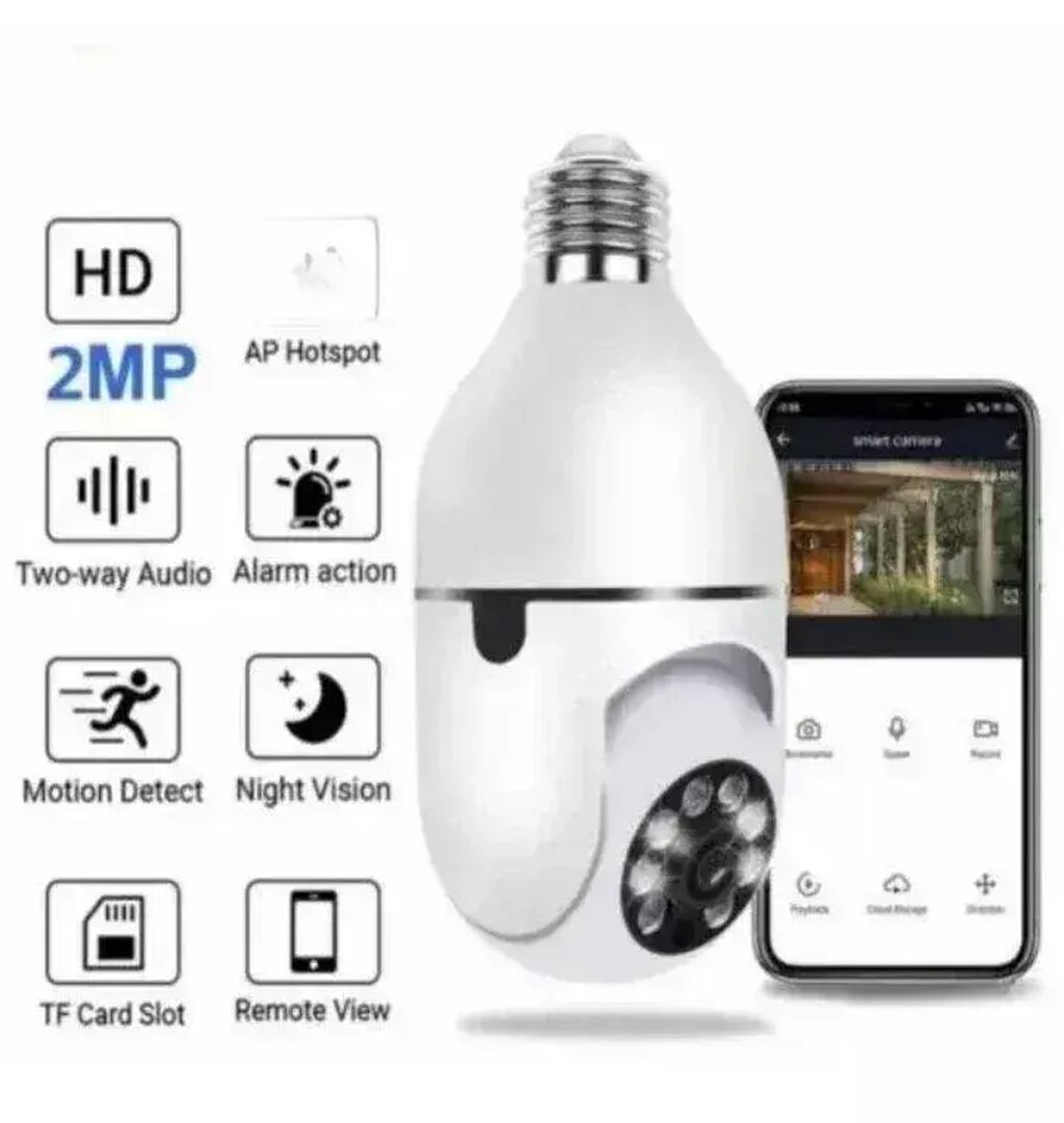 Kamera Sijalica sa Rotacijom Dobrodošli u Davidov shop online market!