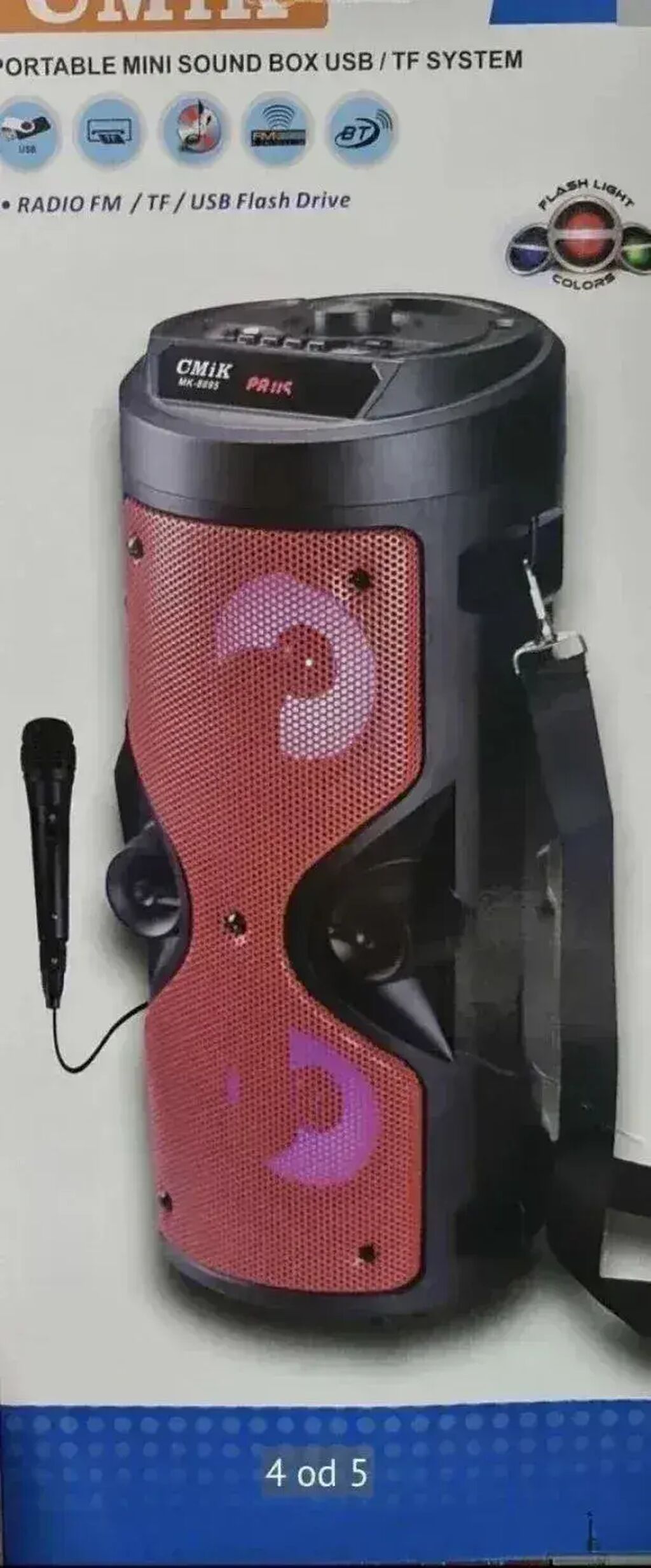 Bluetooth zvučnik - Zvučnik sa mikrofonom MK - 8896      Dobrodošli u