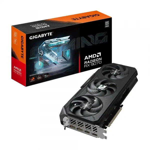 Grafička karta Gigabyte RX9070 GDDR6 16GB GV-R9070GAMING OC-16GD 192 bit 2xDP2xHDMI