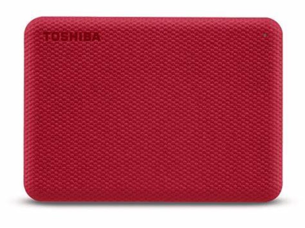 Eksterni hard disk 2TB Toshiba Canvio Advance, 2,5" USB 3.2, crveni (HDTCA20ER3AAH)ID: EK000540498