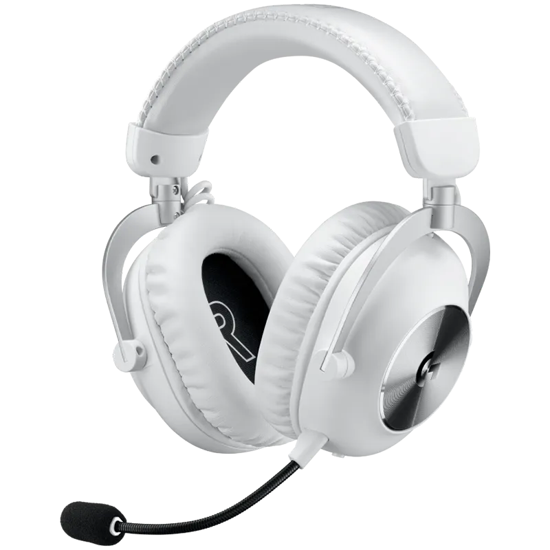 LOGITECH G PRO X2 LIGHTSPEED Wireless Gaming Headset - Blue Mic - WHITE