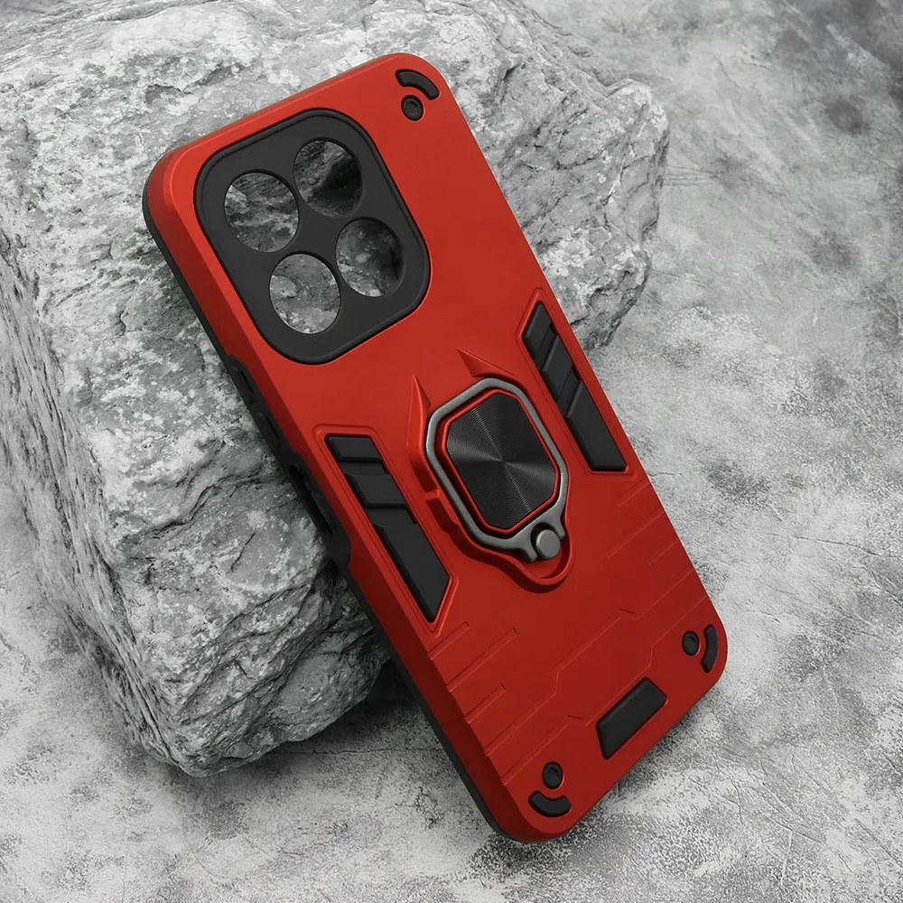 Futrola Square ring za Honor X6c crvena