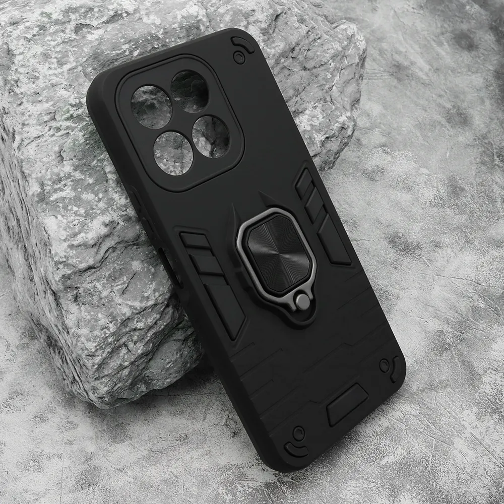 Futrola Square ring za Honor X6c crna