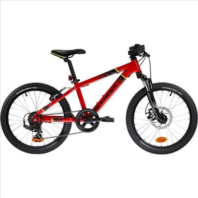 ROCKRIDER - Crveni dečji brdski bicikl ROCKRIDER 9