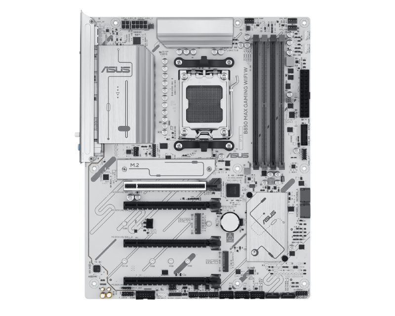 ASUS B850 MAX GAMING WIFI W bela matična ploča