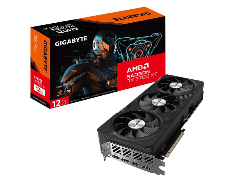 GIGABYTE AMD Radeon RX 7700 XT 12GB 192bit GV-R77XTGAMING OC-12GD grafička karta
