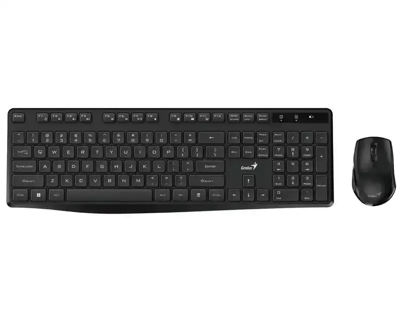 Bežična tastatura+miš Genius KM-8206S, US