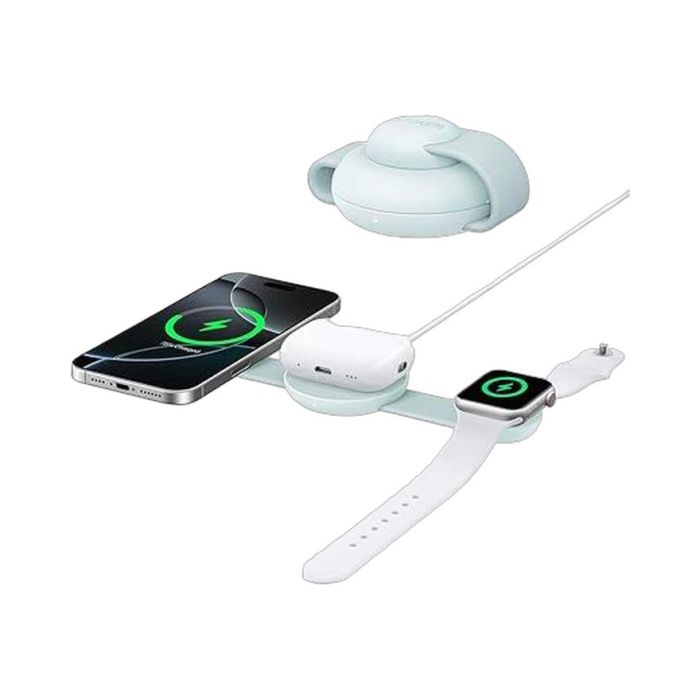 Power Bank Anker MagGo 3-in-1 Foldable Pad Green
