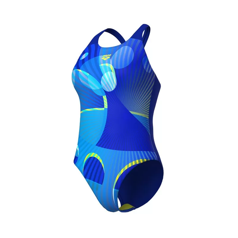 W ARENA DEPTH SWIMSUIT V BACK
