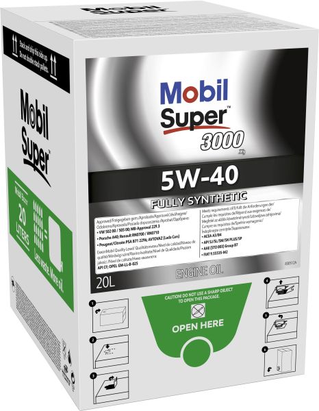 Ulje za motor MOBIL M-SUP 3000 X1 5W40 20LB