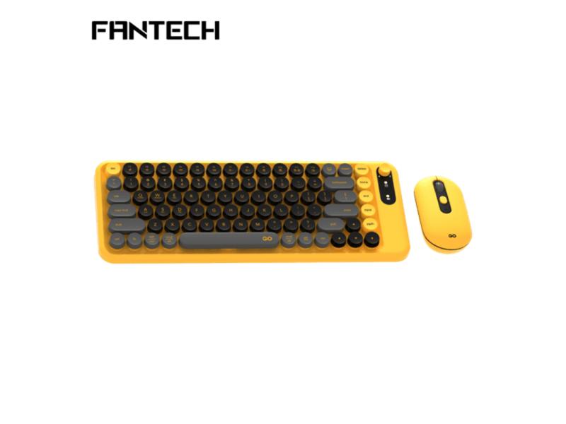 FANTECH COMBO MIS TASTATURA WIRELESS WK-898 GO MOCHI85 ZUTA