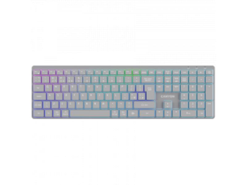 CANYON UK/US RGB DUAL MODE WIRELESS GREY (CNS-HBTK11G)