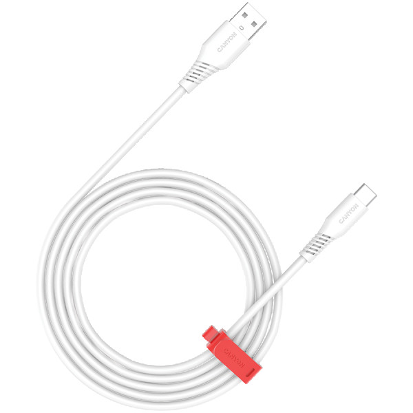 CANYON cable AC18SC A-C 18W 1.2m White ( CNS-AC18SC12W )