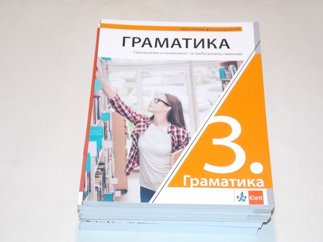 Gramatika za 3. razred gimnazije Klett Srpski jezik i k