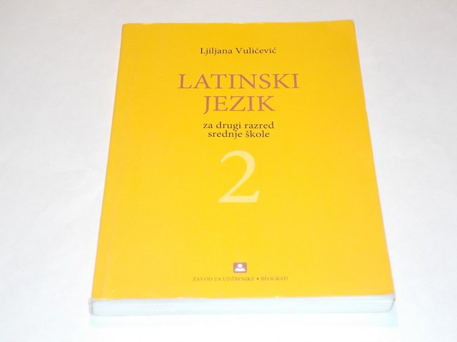 Latinski jezik za 2. razred srednje škole Zavod