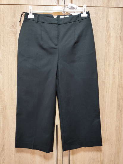 Crne siroke pantalone