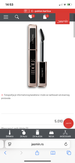 Lancome maskara nova