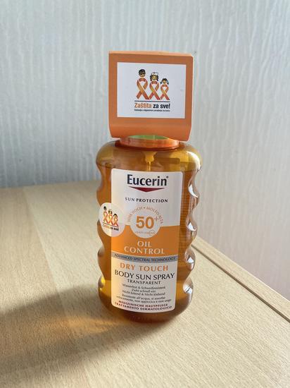 Eucerin Oil Control sprej SPF50+ 200ml