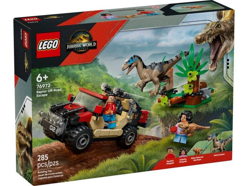 LEGO 76972 BEKSTVO TERENCEM OD RAPTORA