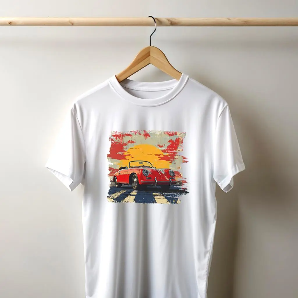 Camiseta Majica sa štampanim printom Cam 843, Muška, Bela