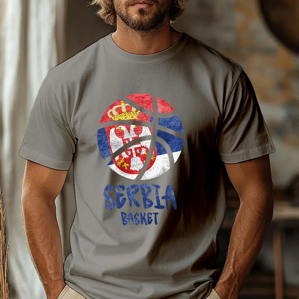 Camiseta Muška majica sa štampanim printom Cam 996, Svetlosiva