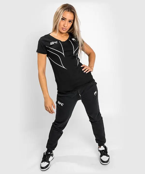 Venum Ženska majica UFC Fight Night 2.0 Replica, Crna