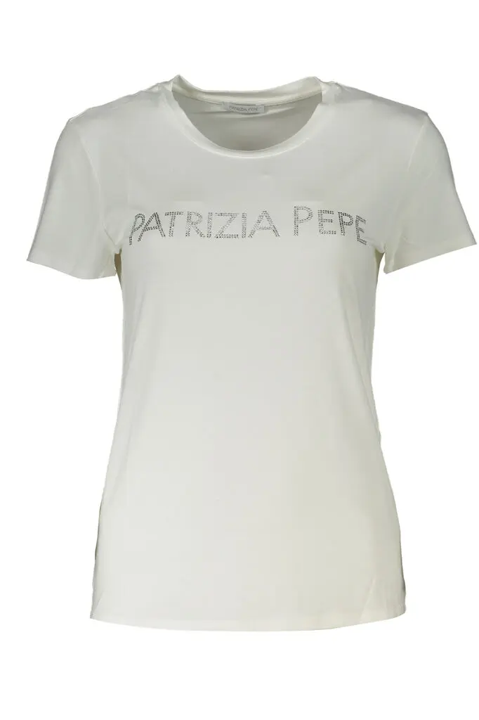 Patrizia Pepe Ženska majica Cm1419J013_Biw146, Bela
