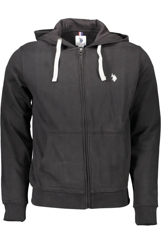 U.S. polo Assn. Muški duks 60699-53223_Nero_199, Crni