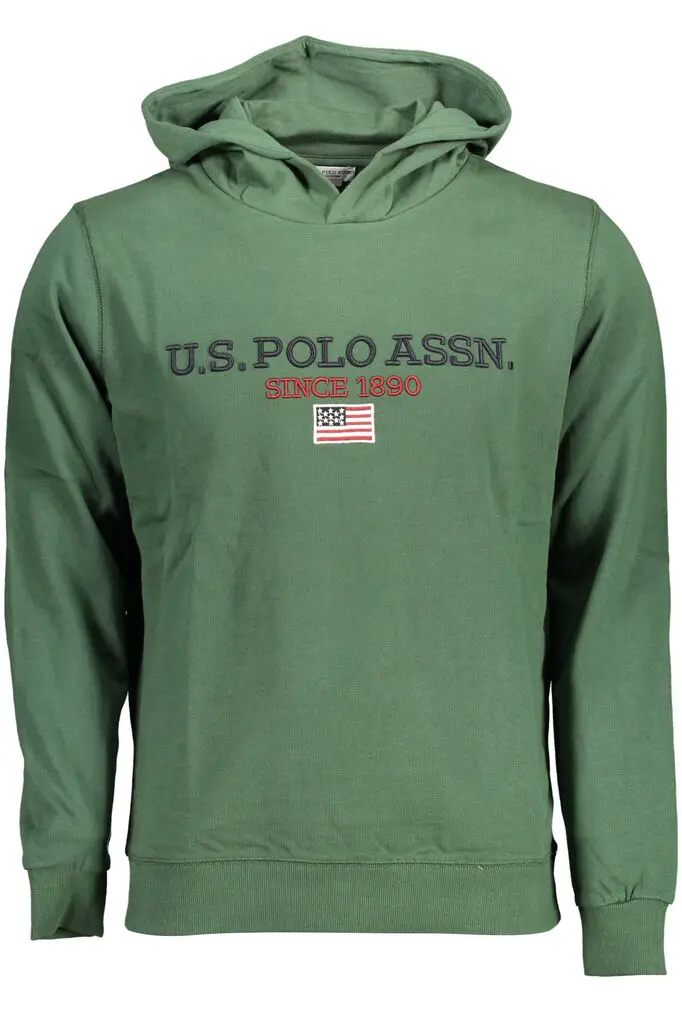 U.S. polo Assn. Muški duks 64460-53223_Verde_249, Zeleni