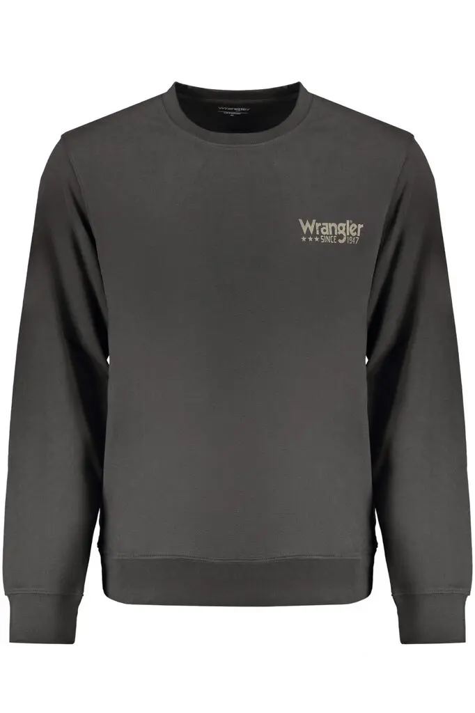 Wrangler Muški duks Fx24Msmlog_Ne3Faded, Crni