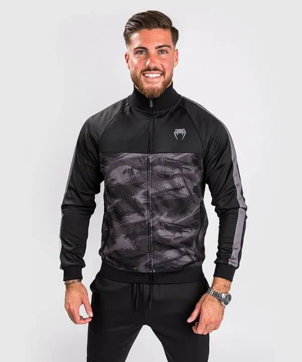 Venum Muški duks Club Evo Camo, Crno-sivi