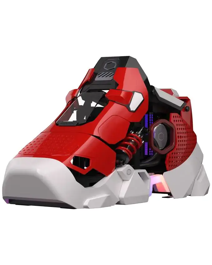 COOLER MASTER Gaming kućište Sneaker X kućište (ABK-SXNN-S38L3-R1), Mini Tower, 850W, Crveno