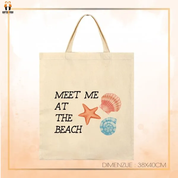 Pamučna torba - Meet me at the beach