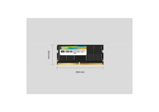 Silicon Power Memorija RAM Sodimm, DDR5, 16GB, 5600MHz, SP016GBSVU560F02
