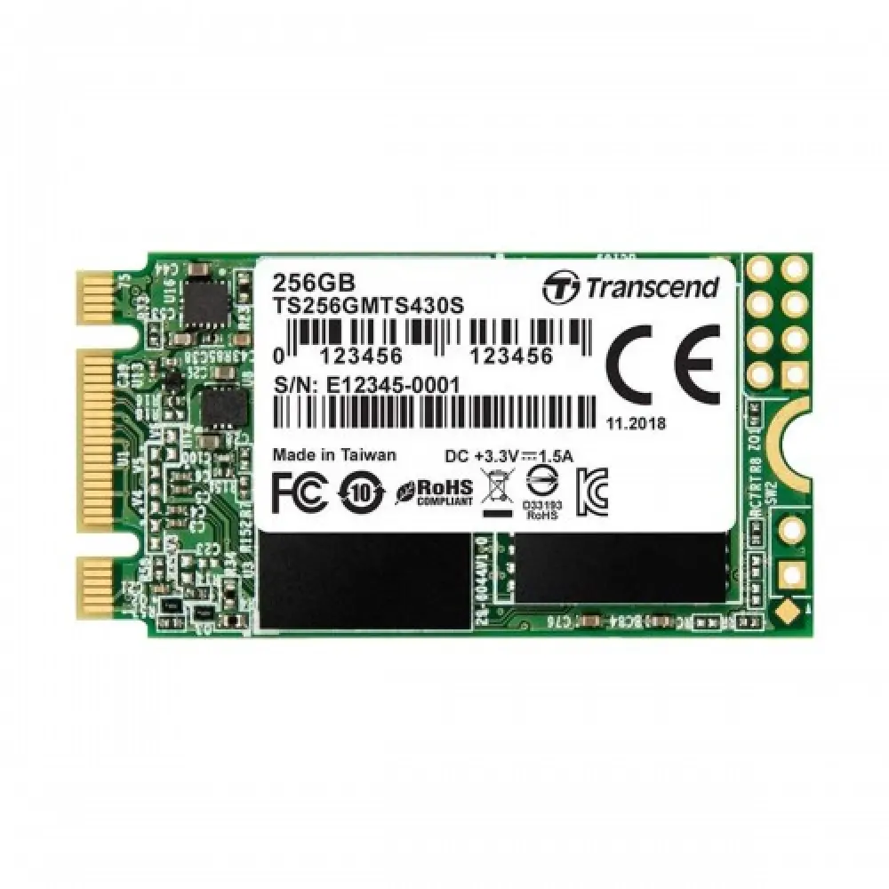 TRANSCEND SSD M.2 256GB TS256GMTS430S